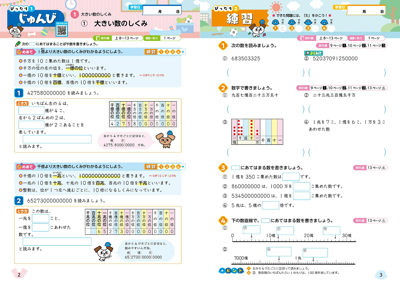 楽天ブックス 小学 教科書ぴったりトレーニング 算数4年 東京書籍版教科書完全対応、オールカラー、丸つけラクラク解答デジタル、ぴたトレ5大